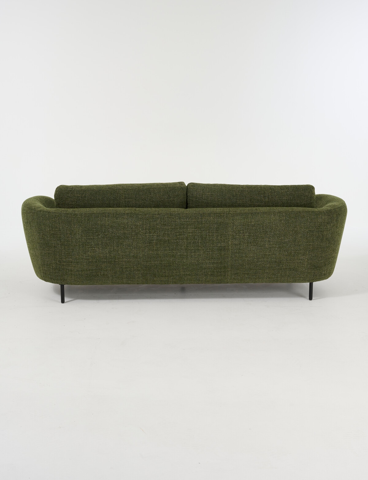 LUCA Furniture Milan Fabric 3 Seater Sofa - Sofas