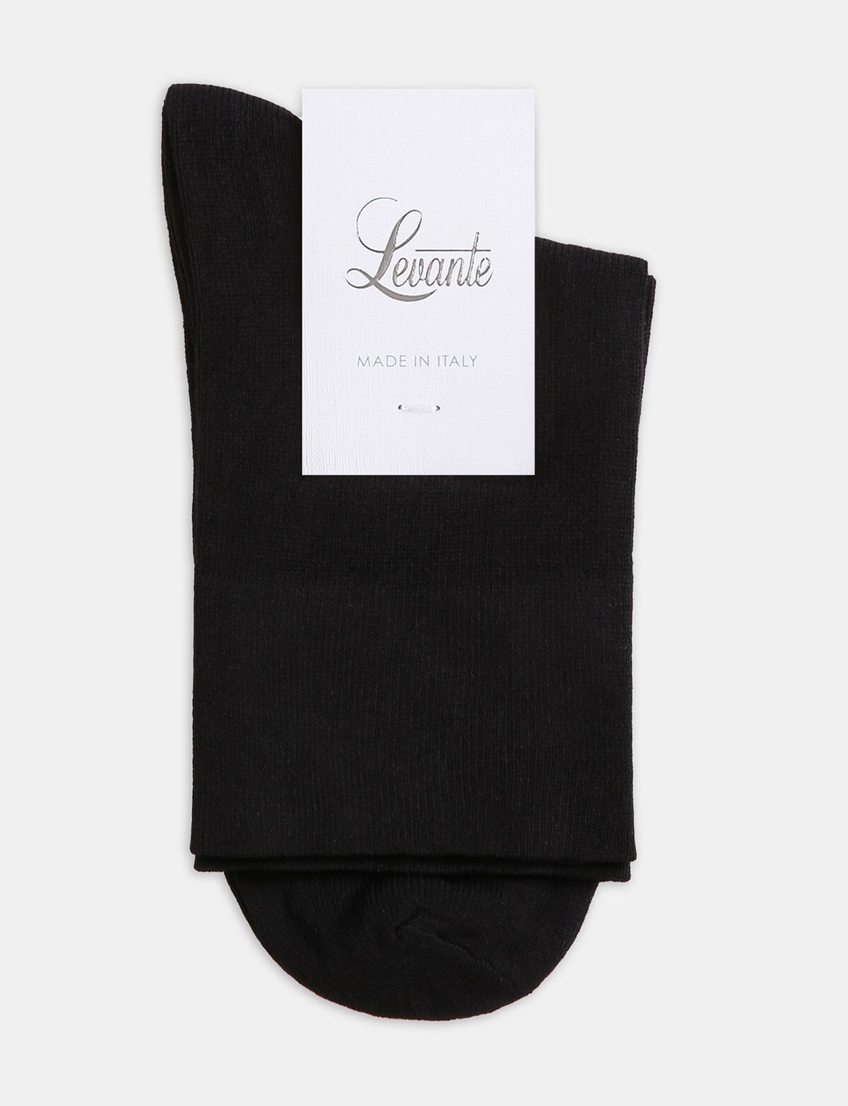 Levante Micromodal Comfort Top Sock, Black - Socks