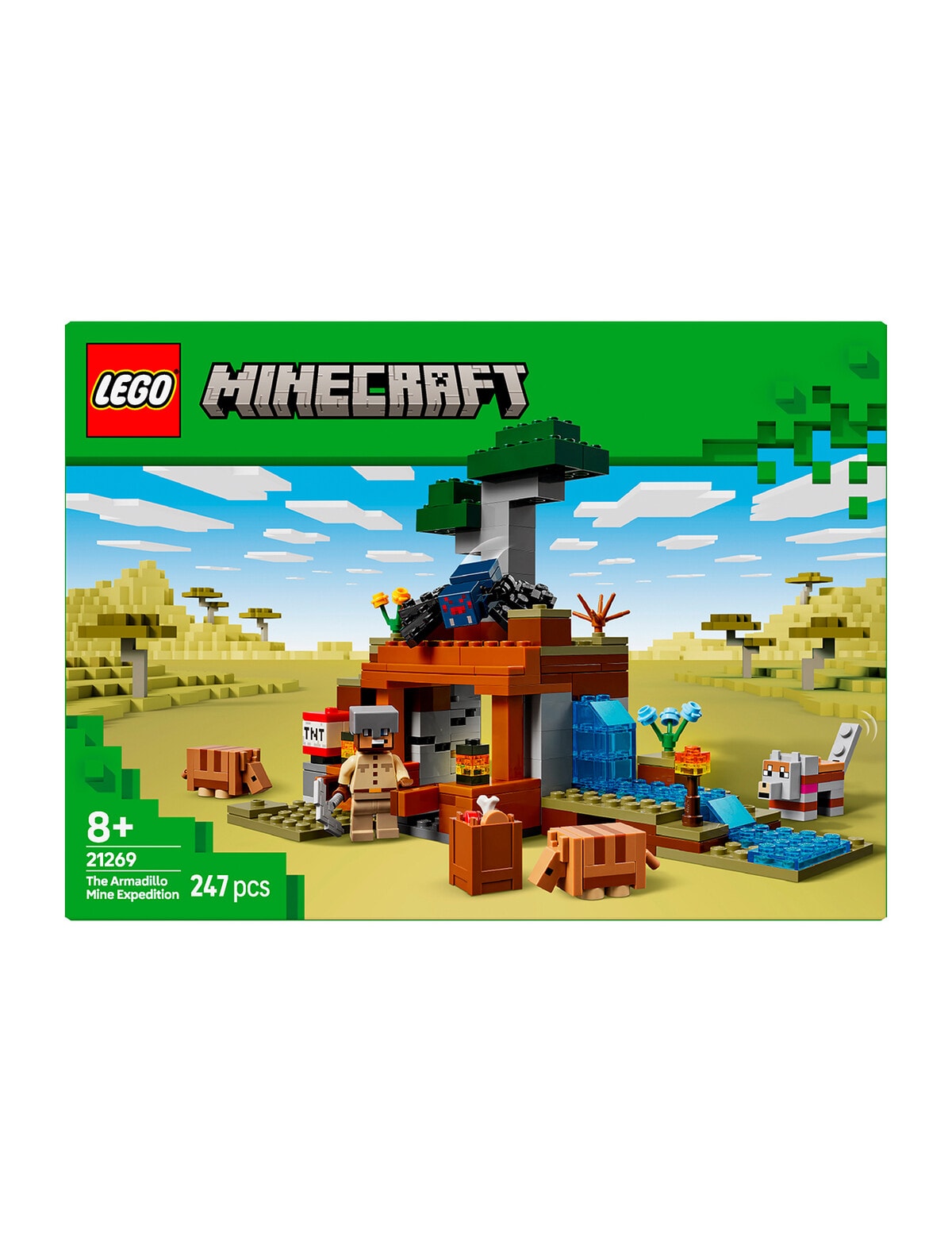 LEGO Minecraft The Armadillo Mine Expedition, 21269 - Lego & Construction