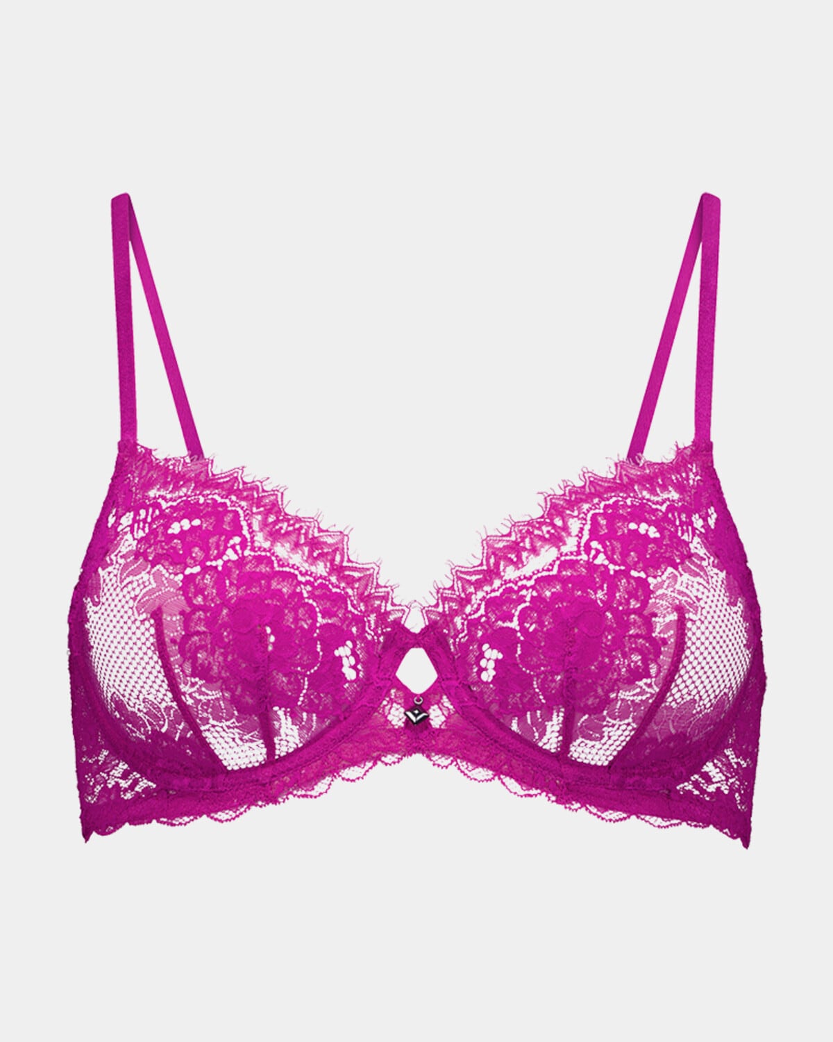 Bendon Eva Jean Under Wire Bra, Fantasy Fuchsia, B-E - Bras