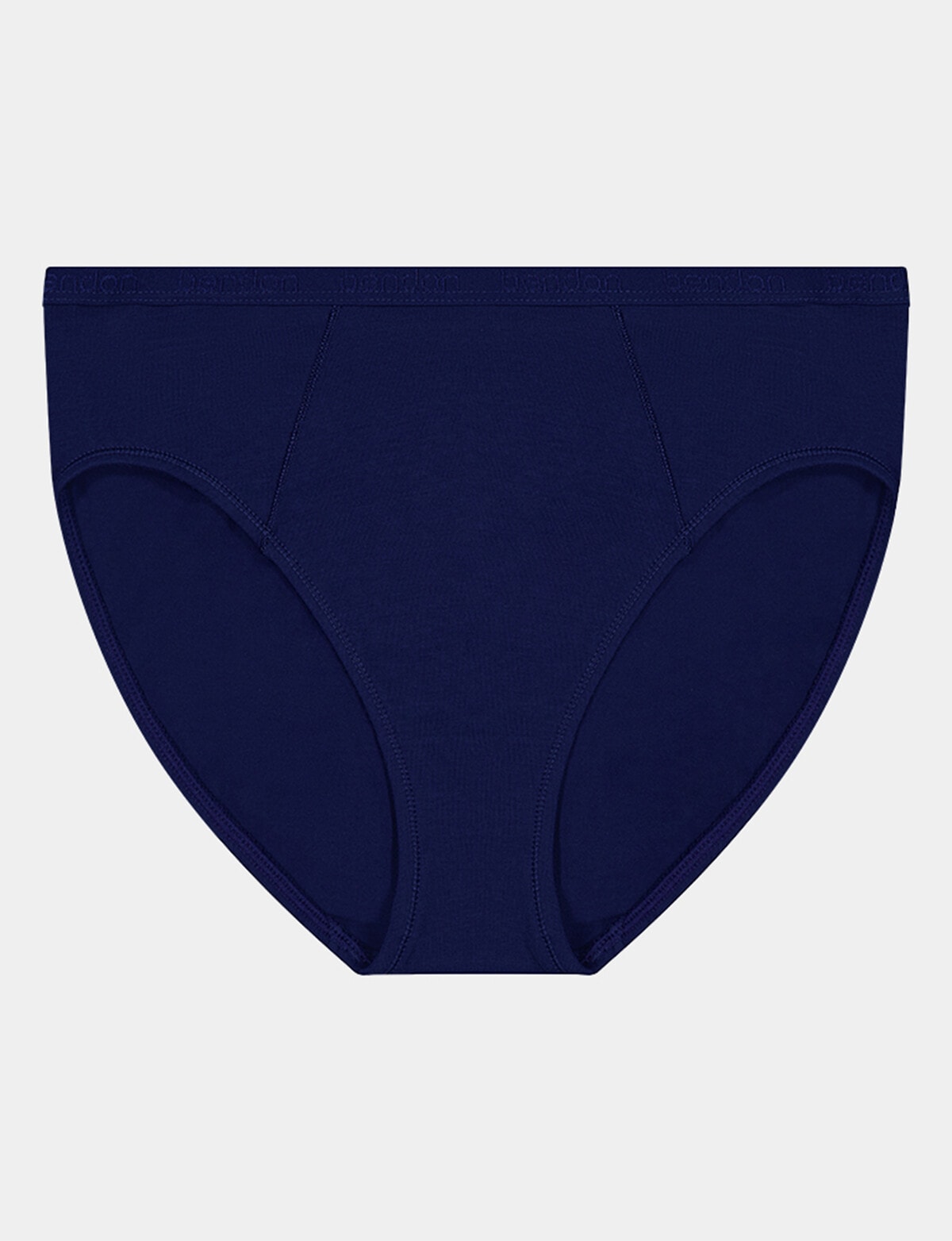 Bendon Body Cotton High Cut Brief, Medieval Blue - Briefs