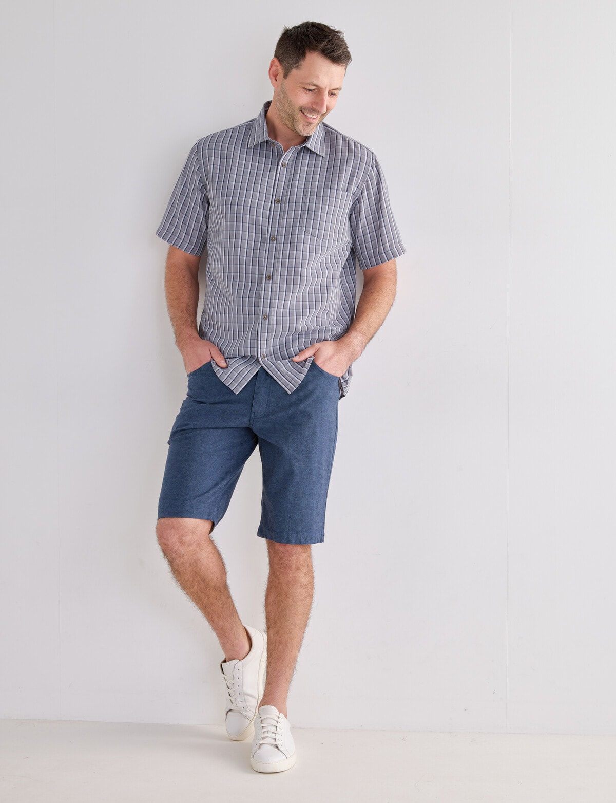 Chisel Soft Touch Short Sleeve Shirt, Taupe - Casual Shirts