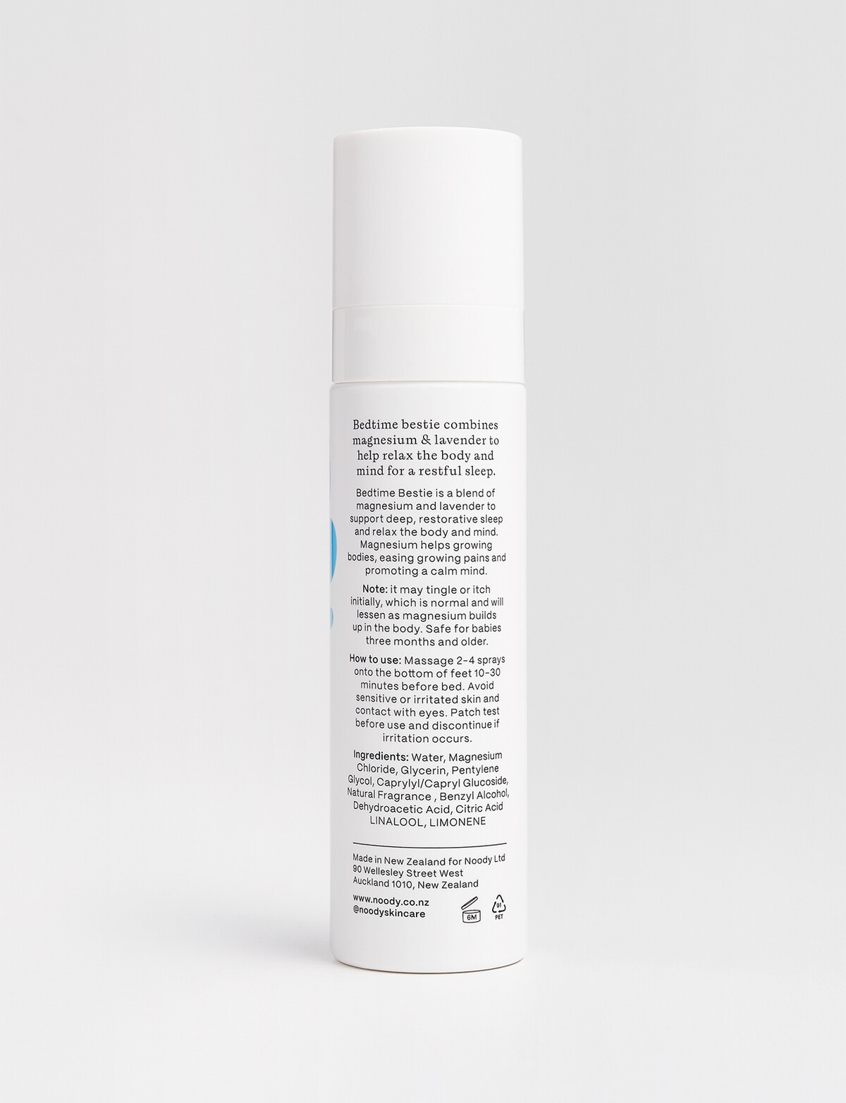 Noody Bedtime Bestie Spray, 100ml - Changing & Bathing