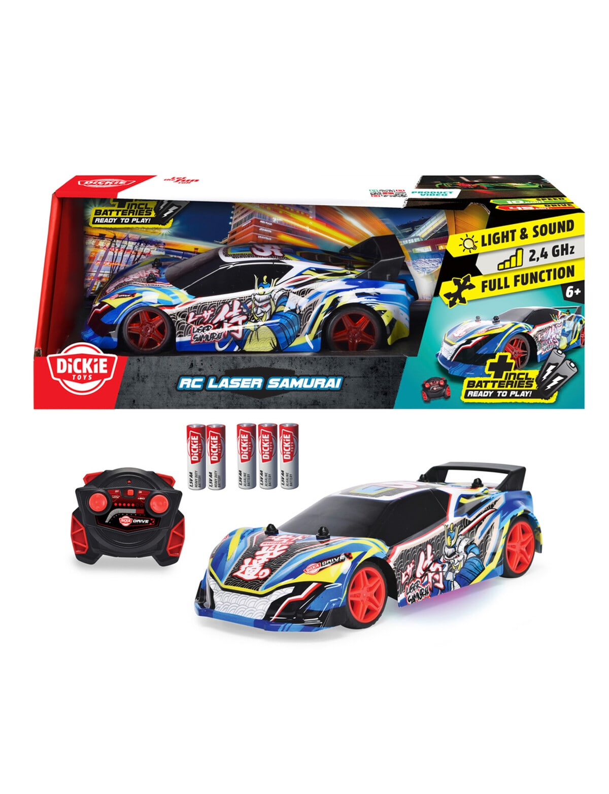 Dickie Remote Control Laser Samurai - Cars, Trucks & Remote Control