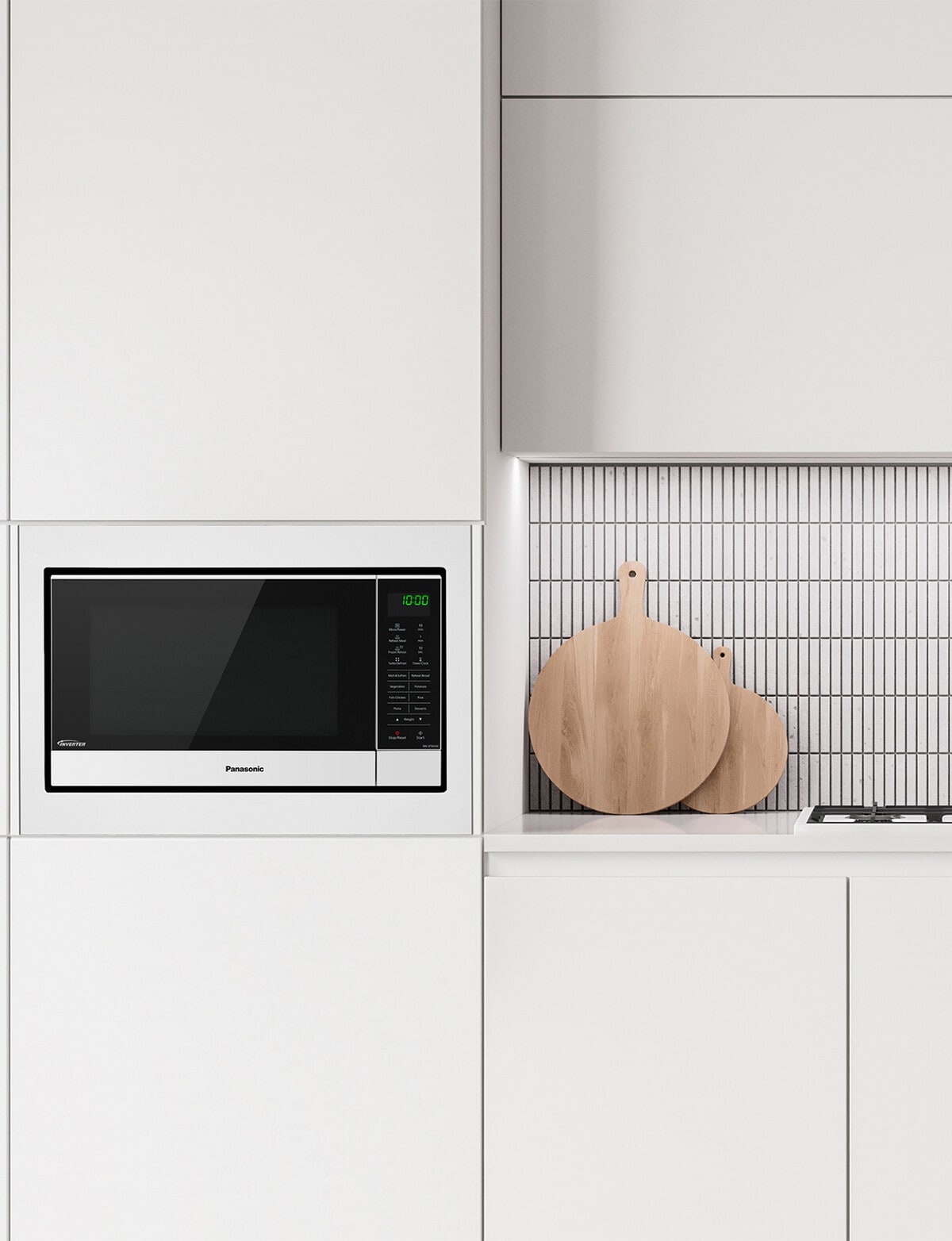 Panasonic Microwave Trim Kit for Flatb Microwave, NN-TK510FWQP, White ...