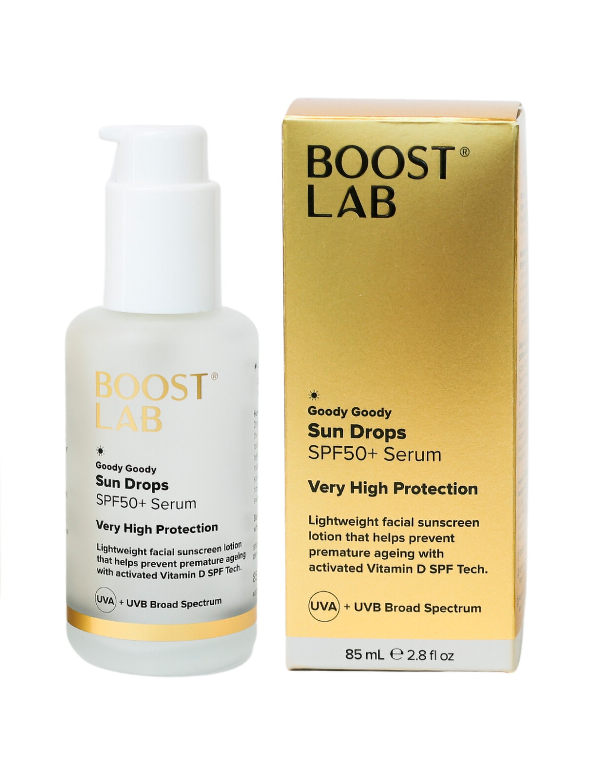 BOOST LAB SPF50+ Serum, 85ml - Moisturisers, Serums & Anti-aging