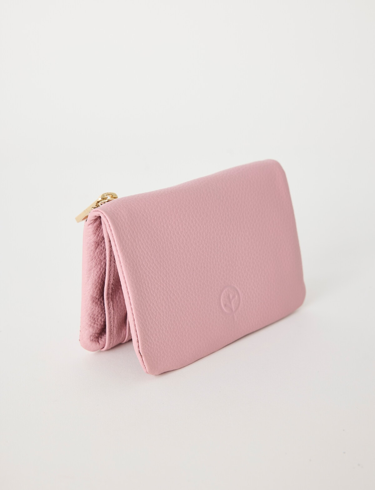 Carte Leather Medium Dome Wallet, Pink - Wallets