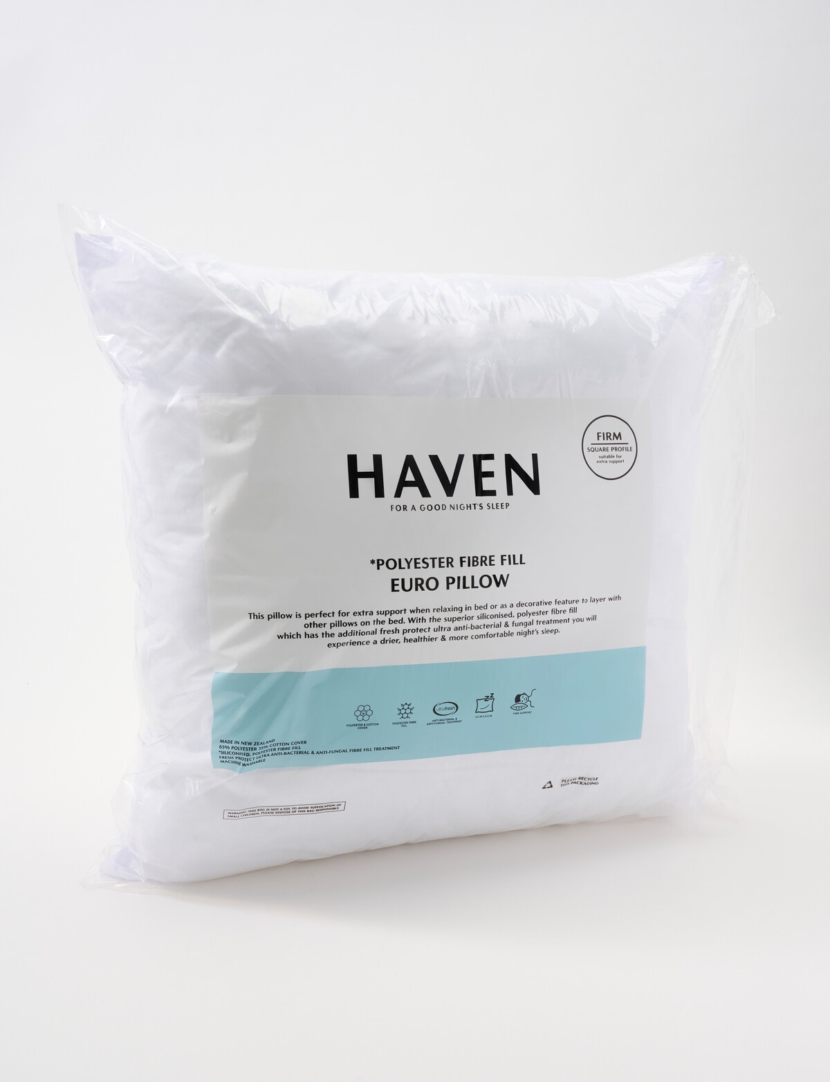 Haven Polyfill Ultrafresh Pillow, Euro - Pillows