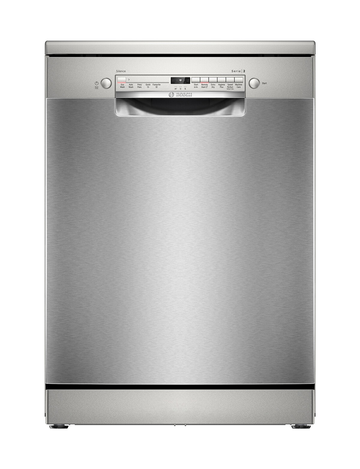 Bosch Series 2, 60cm Freestanding Dishwasher, Stainless Steel ...