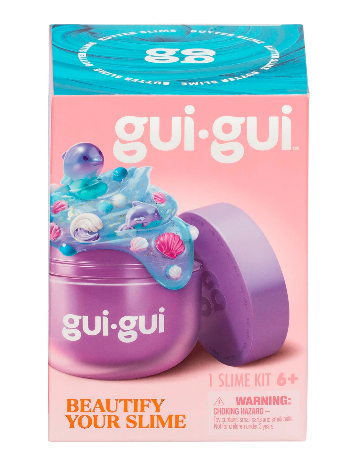 gui gui Gui Gui Deluxe Slime Single Pack, Assorted - Arts & Crafts