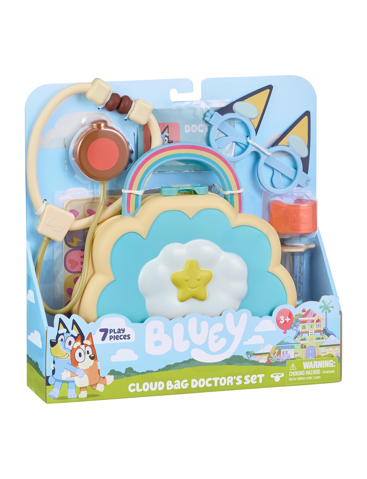Bluey Cloud Bag Doctor Set - Infants & Preschool