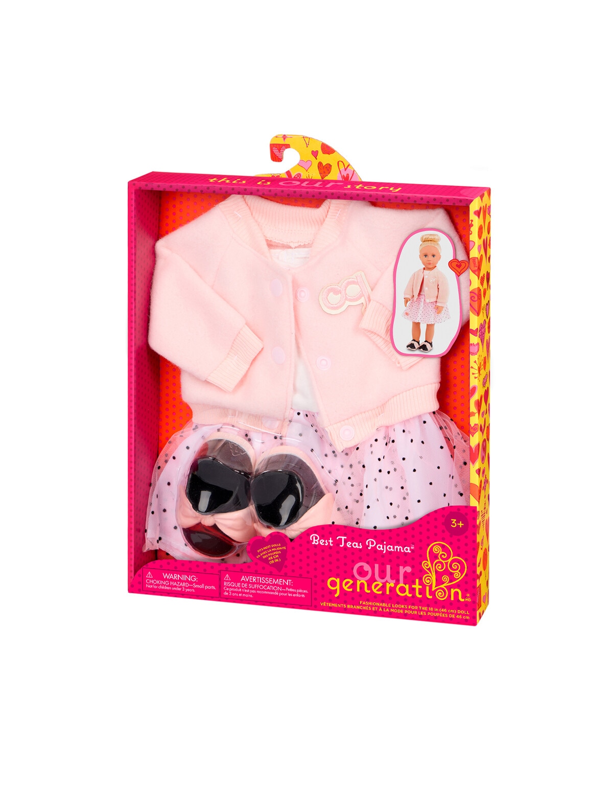 Our Generation Varsity Jacket Ballet Outfit - Dolls & Accessories