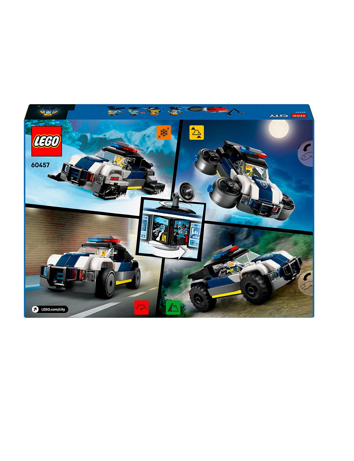 LEGO City Custom Police Car Garage, 60457 - Lego & Construction
