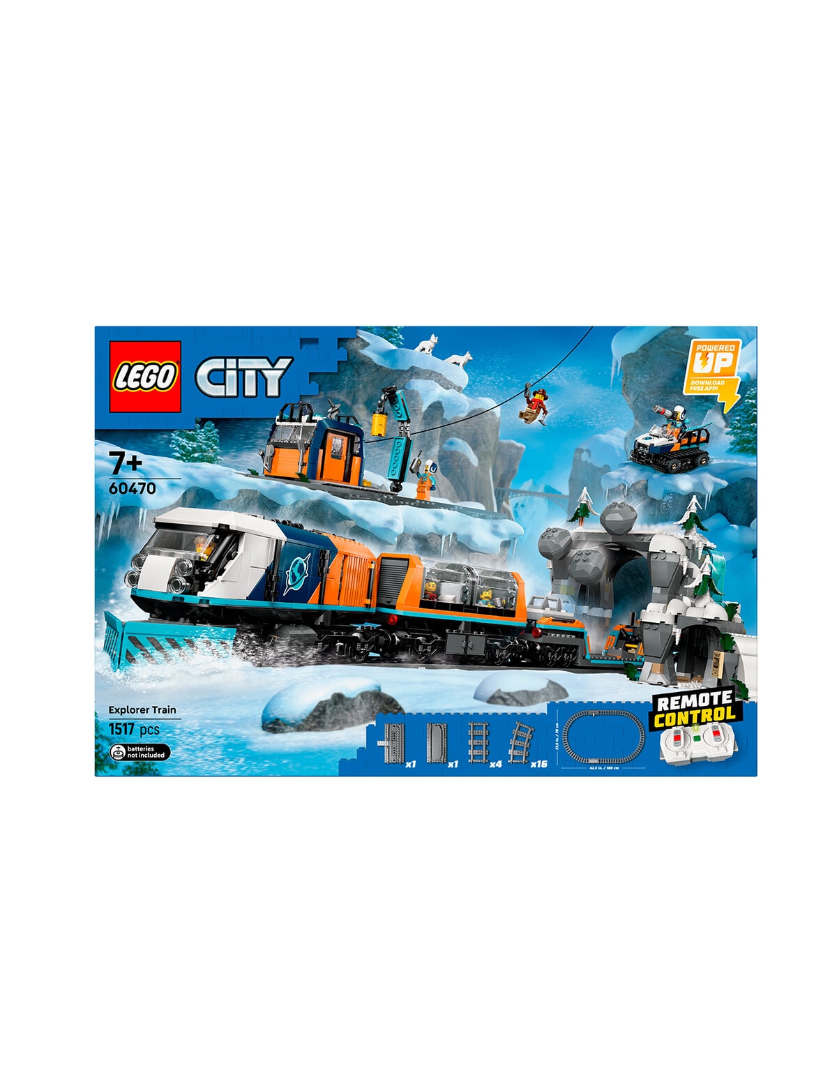 LEGO City Explorers' Arctic Polar Express Train, 60470 - Lego ...