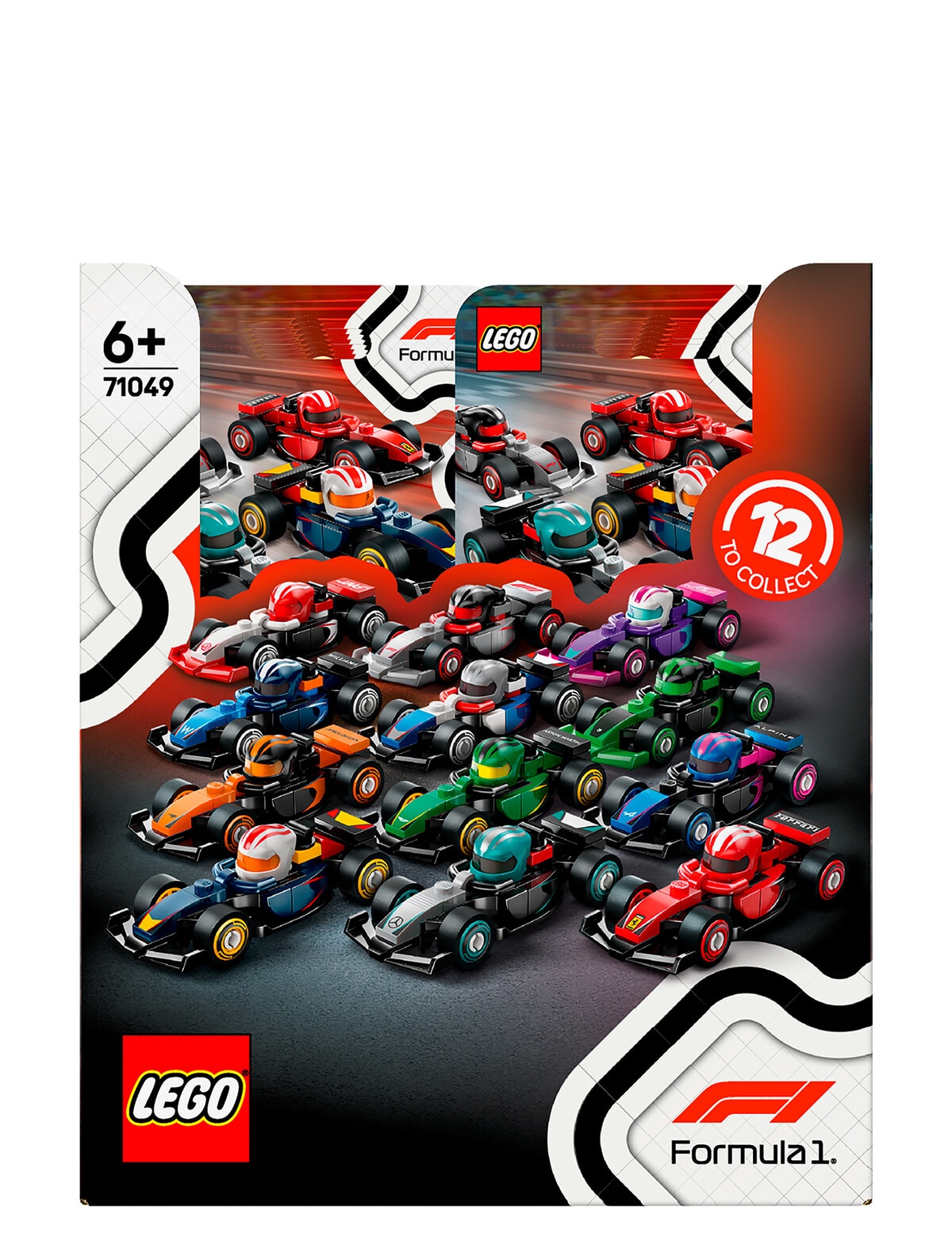 LEGO Minifigures F1® Collectible Race Cars, 71049, Assorted - Lego ...