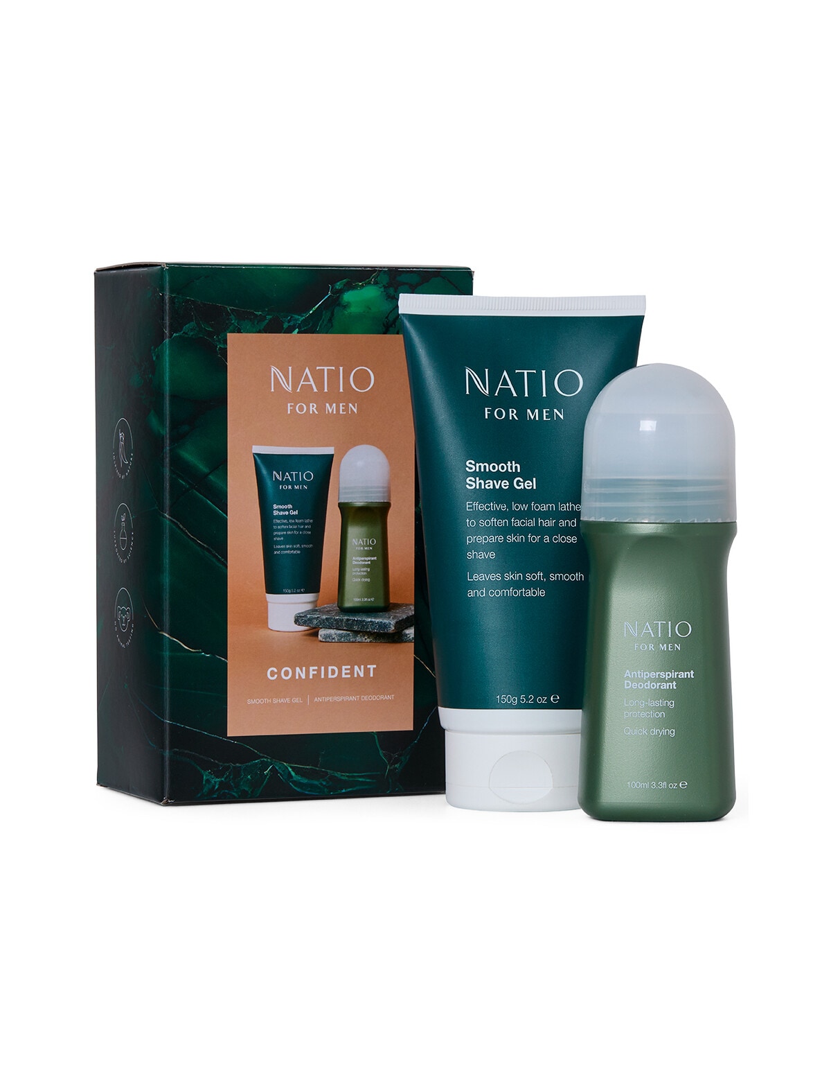 Natio For Men Confident Set - Gift Sets