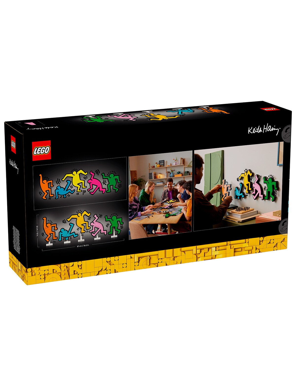 LEGO Art Keith Haring, Dancing Figures - Lego & Construction