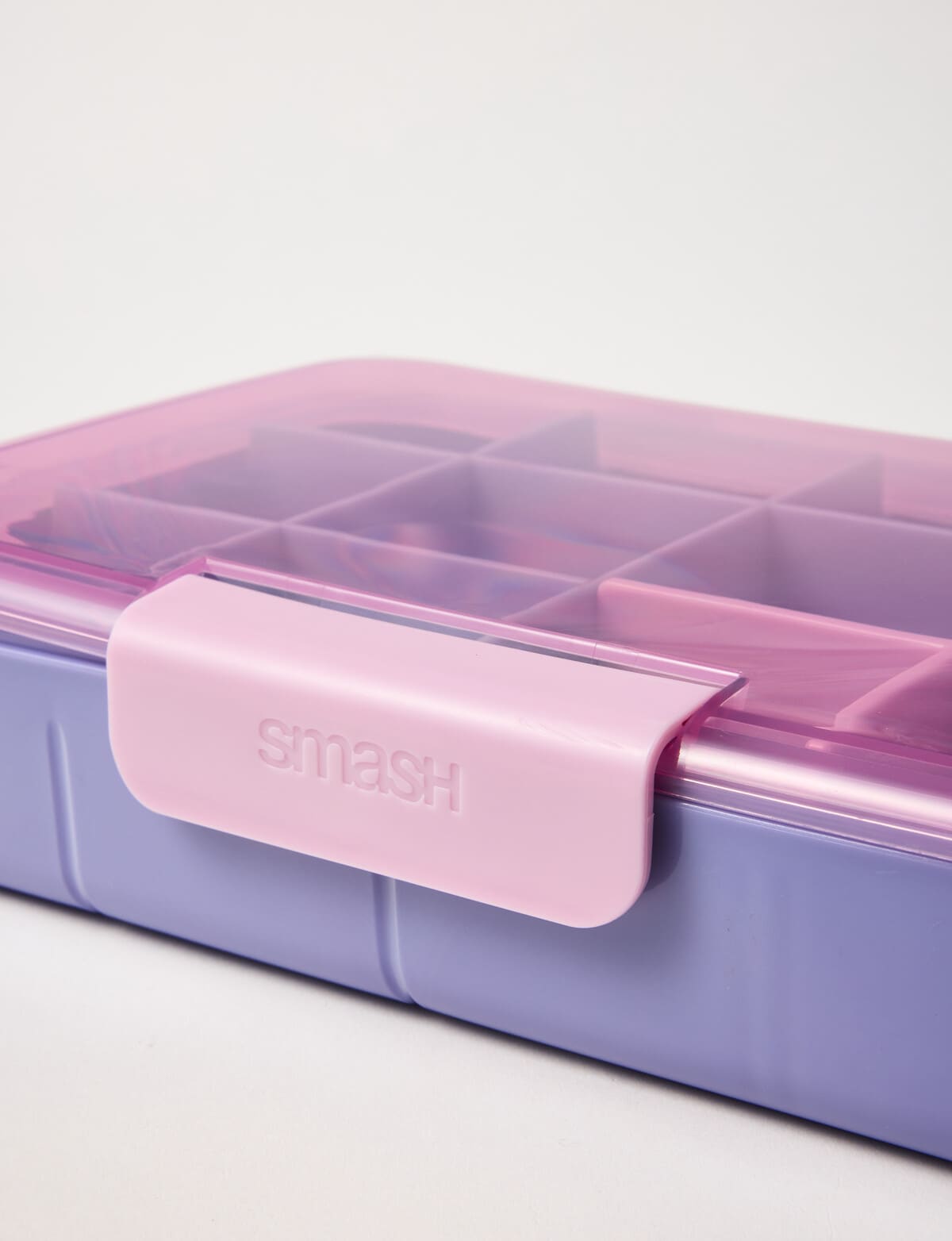 Smash Lunch Box Bite Box, Pink & Purple - Lunch Boxes
