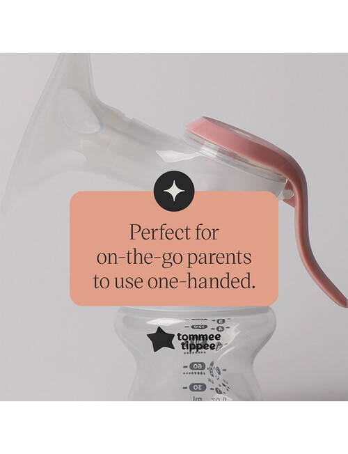 tommee tippee manual breast pump manual