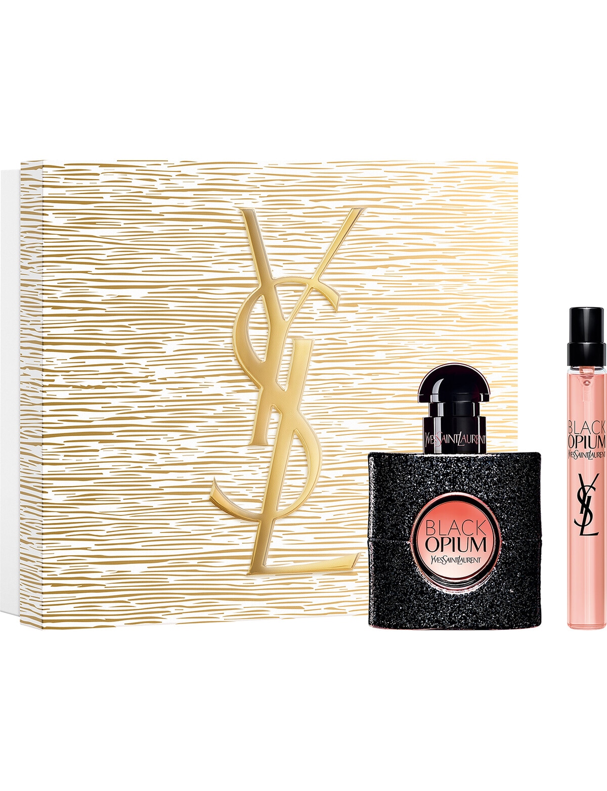 Yves Saint Laurent Black Opium Eau de Parfum 30ml Gift Set, 2-Piece ...