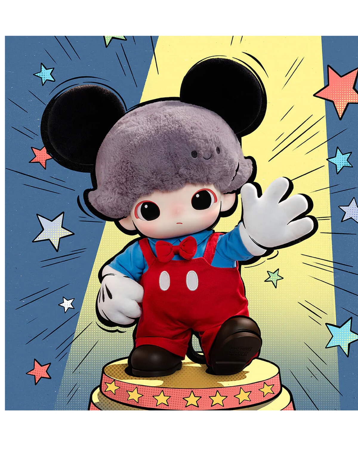 Pop Mart Dimoo World x Disney Series Mickey Vinyl Plush Bag - Action ...