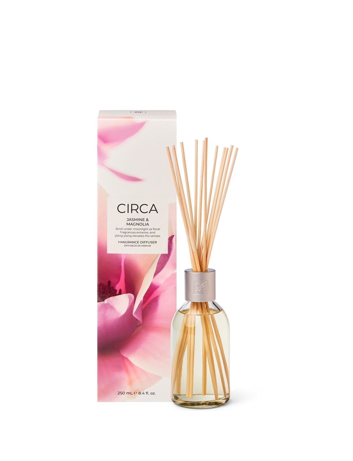 CIRCA Diffuser, 250ml, Jasmine & Magnolia - Candles & Home Fragrance
