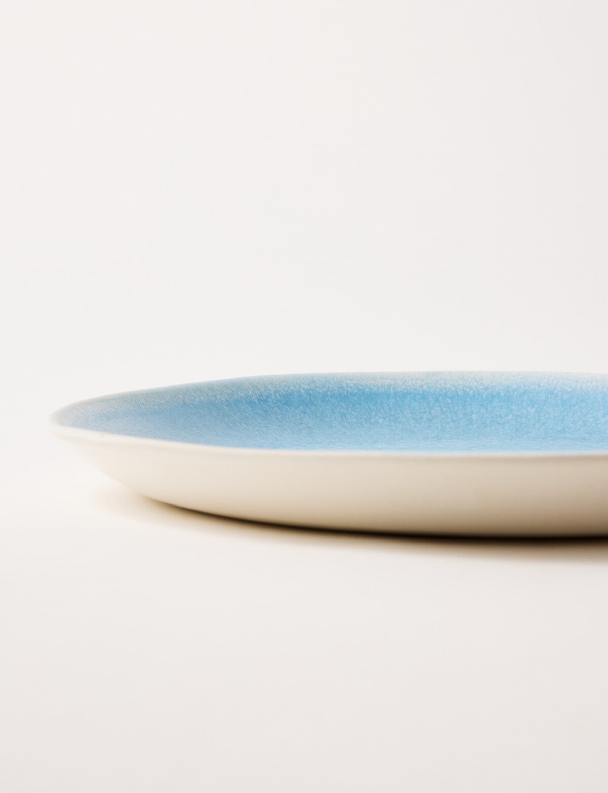 Stevens Amara Side Plate, 21.6cm, Blue - Side Plates