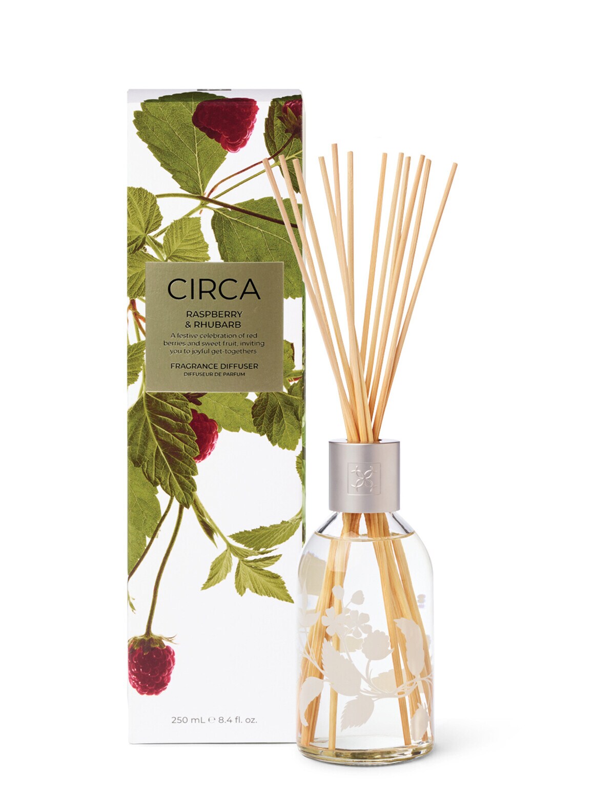 CIRCA Diffuser, Christmas, 250ml, Raspberry & Rhubarb - Gift Sets