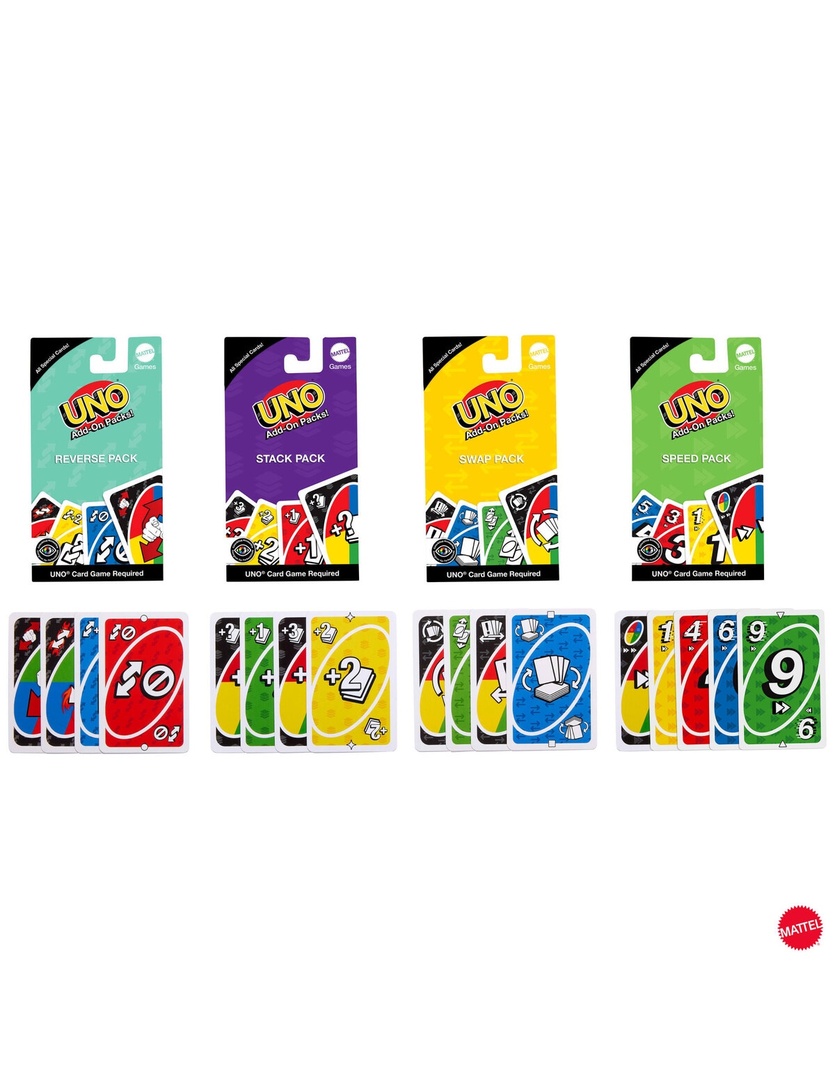 Games Uno Add-On Packs Assorted - Games, Cards & Puzzles