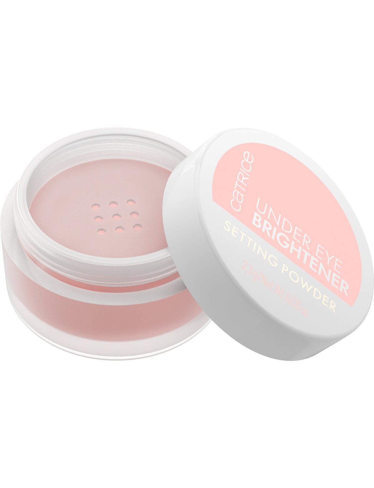 Catrice Under Eye Brightener Setting Powder, 010 Light Rose - Face