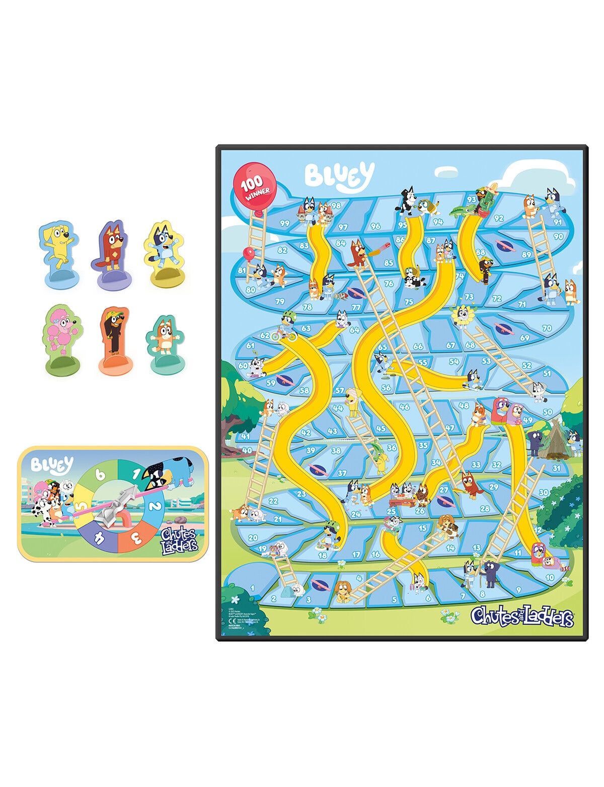Hasbro Games Bluey Chutes And Ladders Infants And Preschool