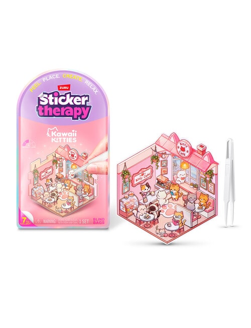 Sticker Therapy Kawaii Sticker Book S1 Blind Bag, Assorted - Arts & Crafts