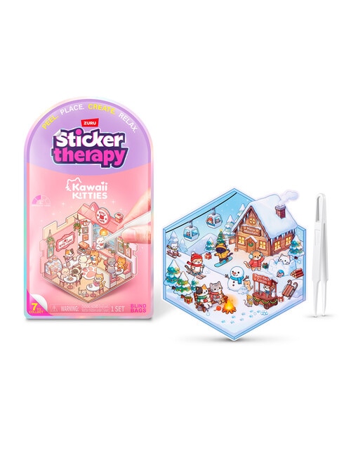 Sticker Therapy Kawaii Sticker Book S1 Blind Bag, Assorted - Arts & Crafts
