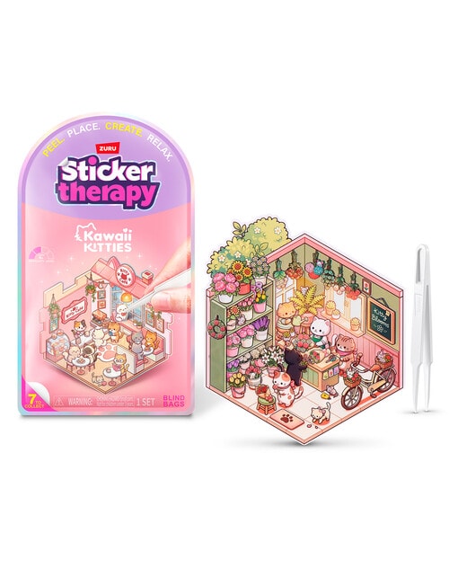 Sticker Therapy Kawaii Sticker Book S1 Blind Bag, Assorted - Arts & Crafts