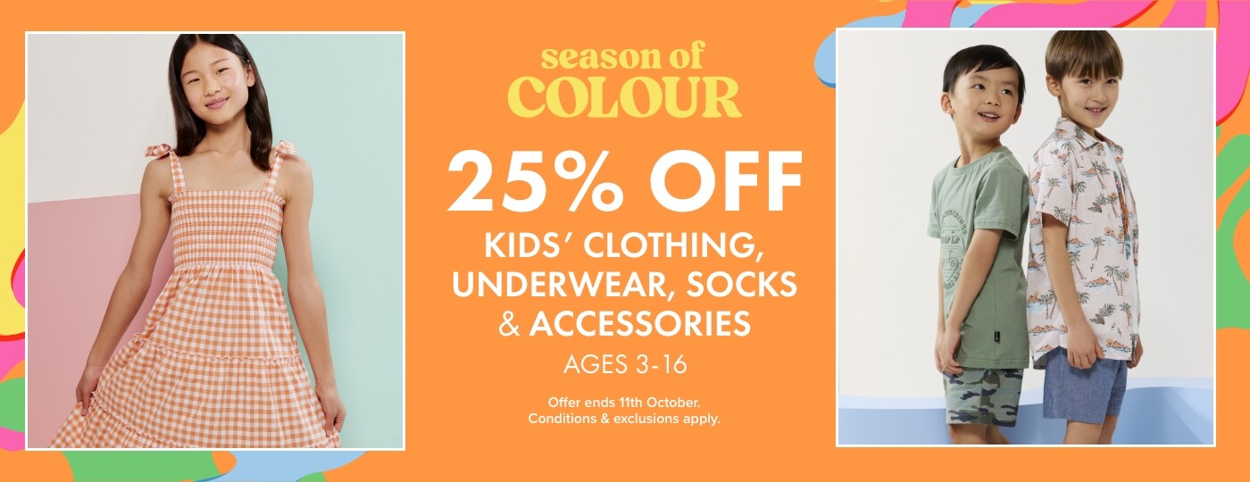 Kids Clothing | Shop The New Season at Farmers NZ