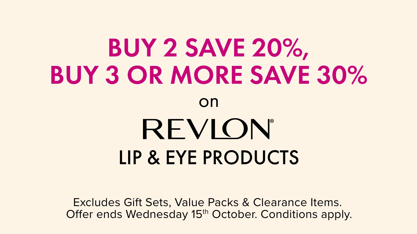 Revlon Cosmetics | Foundations, Lipsticks & More | Farmers